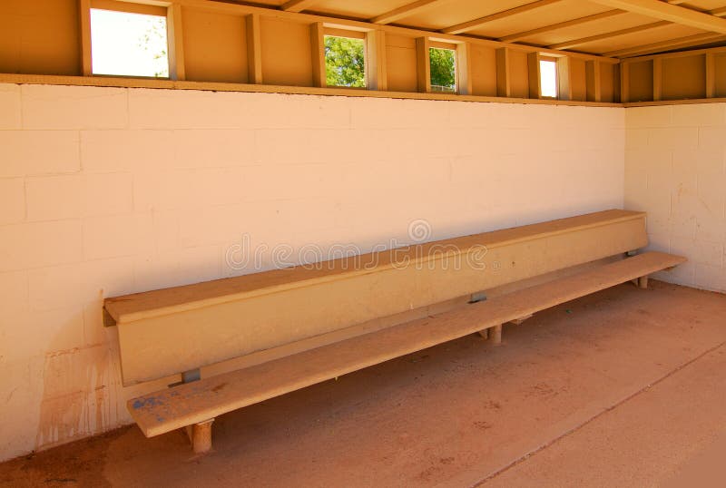 Baseball Dugout stock photo. Image of softball, wall, ball - 2291078