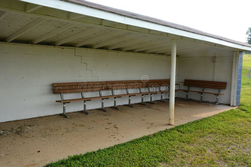 Dugout Empty stock image. Image of stadium, ball, ballpark - 5376251