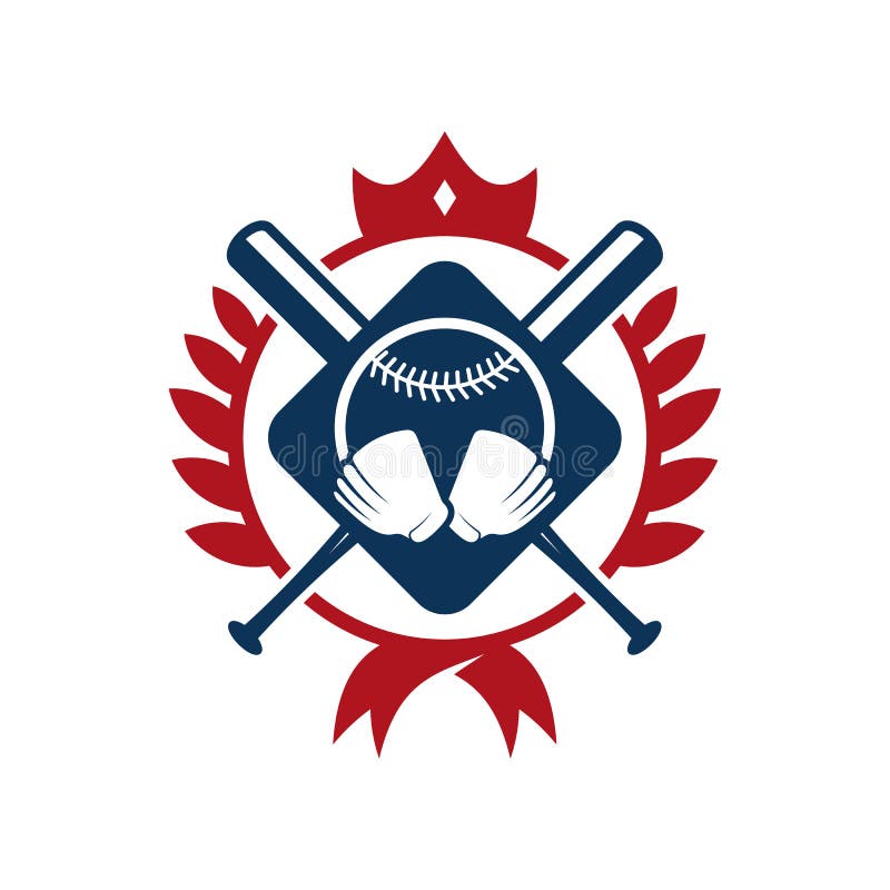 Baseball Emblem Design Vector, Baseball Logo Design Template, Symbol ...