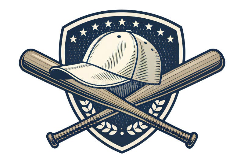 Baseball Emblem Design Stock Illustrations – 17,319 Baseball Emblem ...