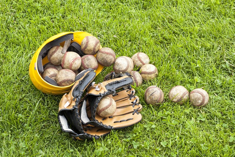 Baseball equipment stock image. Image of natural, club - 32287403