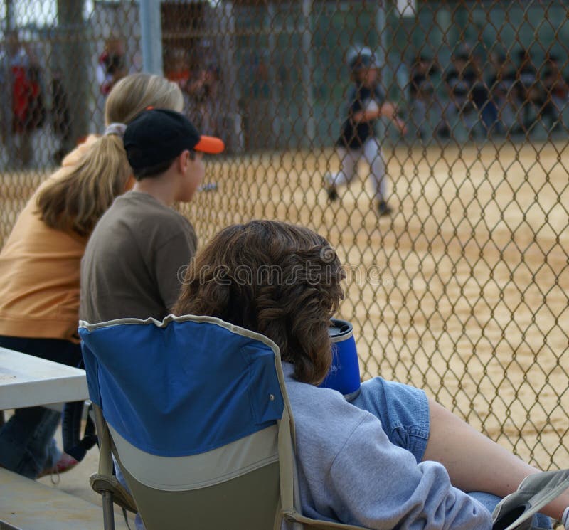 Baseball fans stock image. Image of portable, link, sports - 1311483