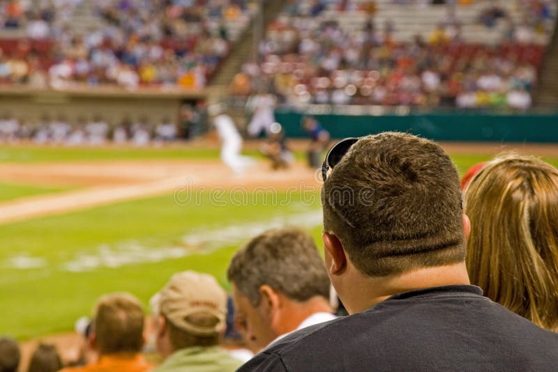 Baseball Fans Cheering