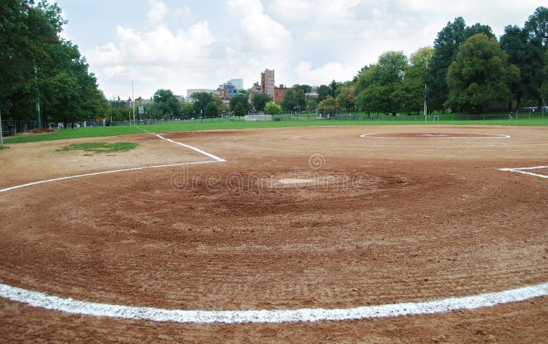 Baseball field stock image. Image of sports, america - 25989481