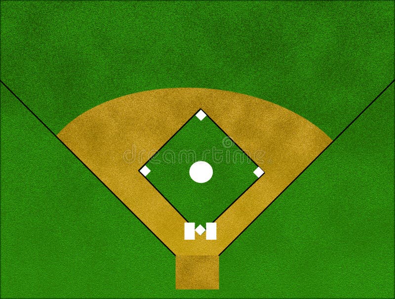 Baseball Field Top View Stock Illustrations – 504 Baseball Field Top ...