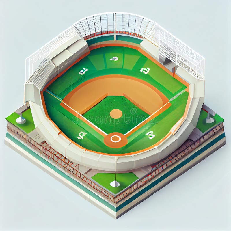 Baseball Outfield Texture Stock Illustrations – 58 Baseball Outfield ...