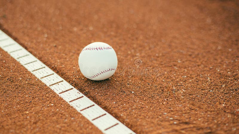 Baseball on field stock image. Image of competition, base - 84427775
