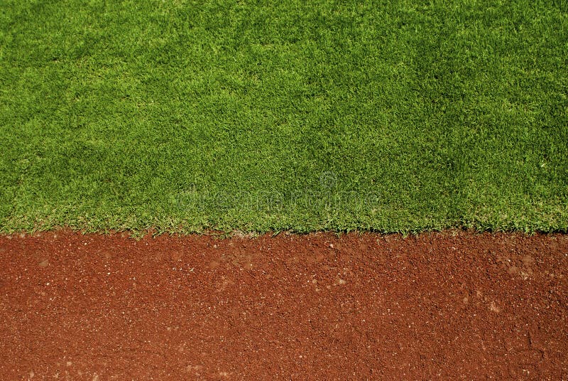 Baseball on Field. Closeup stock photo. Image of dirt - 43888792