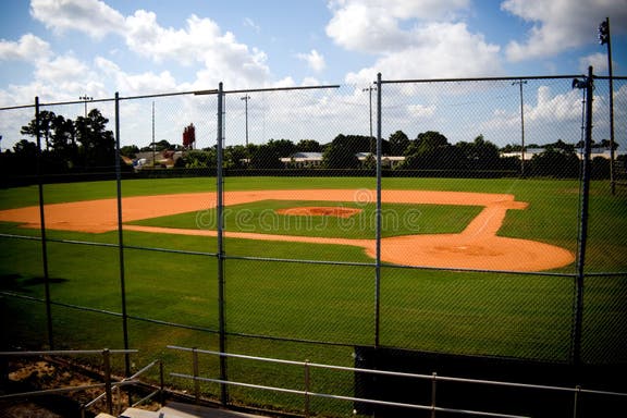 Baseball Field Empty stock image. Image of home, catch - 5376493