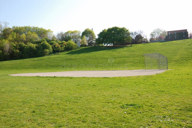 Baseball field landscape stock photo. Image of soccer - 7654666