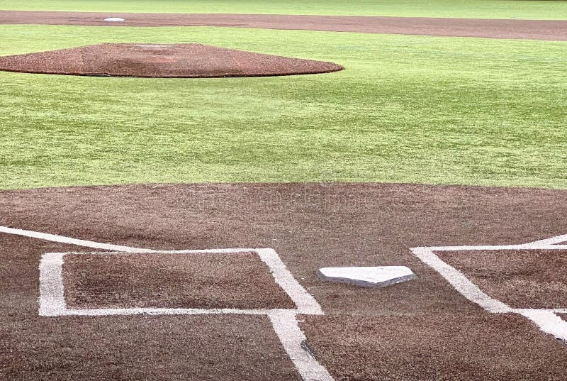Baseball field at night stock photo. Image of summer - 256430372
