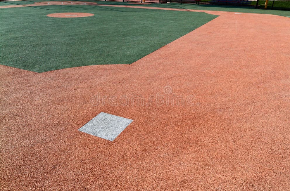 Baseball Field Second Base stock photo. Image of activity - 54226358