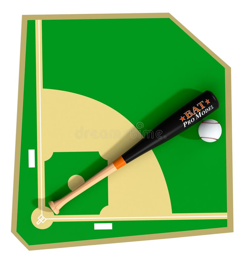 Baseball Field Top View Stock Illustrations – 228 Baseball Field Top ...