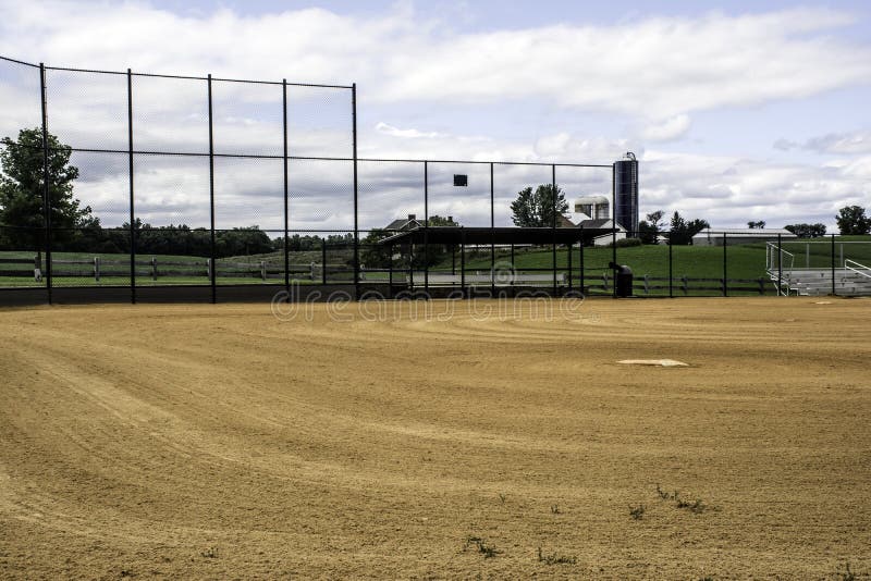 Baseball Field stock image. Image of team, storm, sport - 97243739