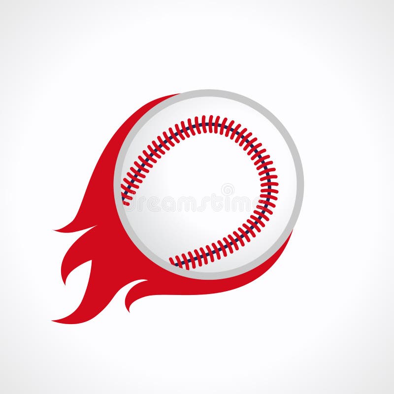 Flaming Baseball Stock Illustrations – 269 Flaming Baseball Stock ...