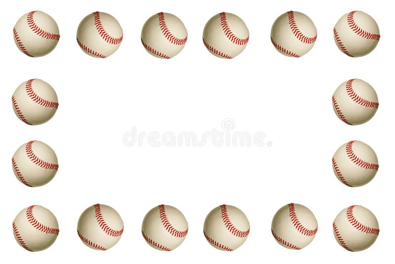 Baseball Frame stock photo. Image of rawhide, recreation - 3398820