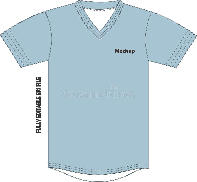 Baseball Full Button Two Button V Neck Jersey Mock Ups Templates Stock ...