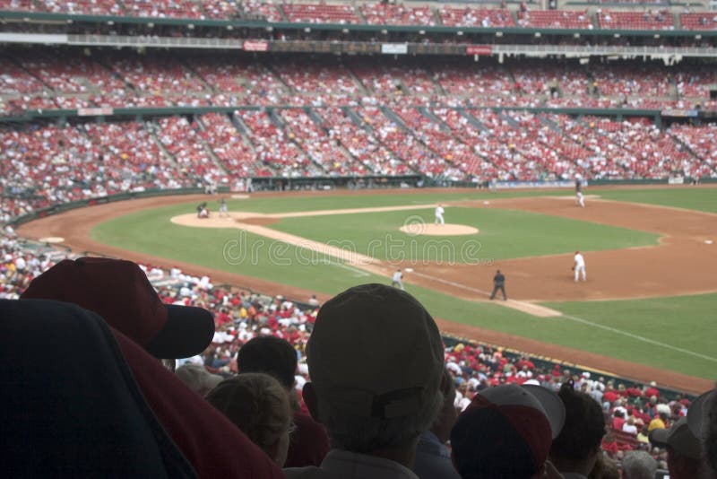 Baseball Crowd stock image. Image of field, players, crowd - 246303