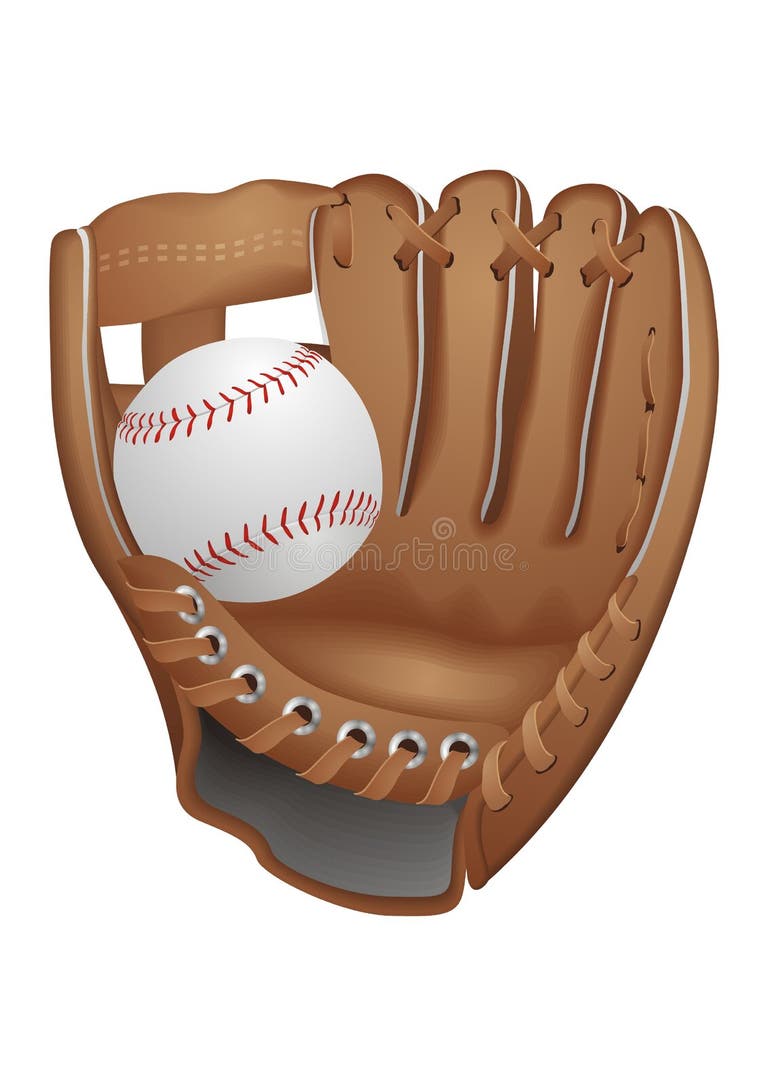 Baseball Glove Silhouette Stock Illustrations – 2,758 Baseball Glove ...