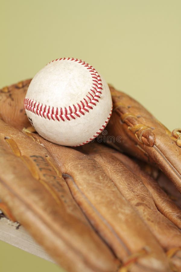 Baseball and Glove stock image. Image of copyspace, rustic - 49196199