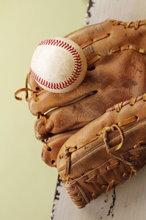 Baseball and Glove stock image. Image of baseball, sport - 49196301