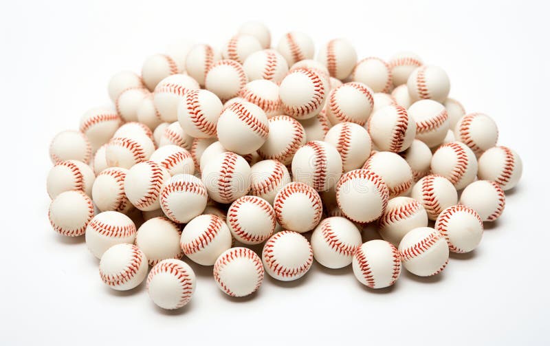 Baseball Gum Against Pure White Stock Photo - Image of bubbles, pack ...