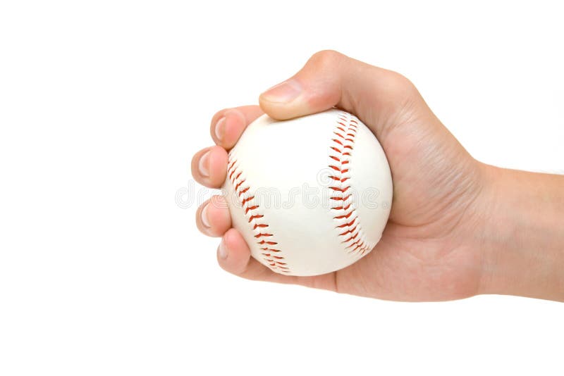 Baseball In Hand Picture. Image: 6443038
