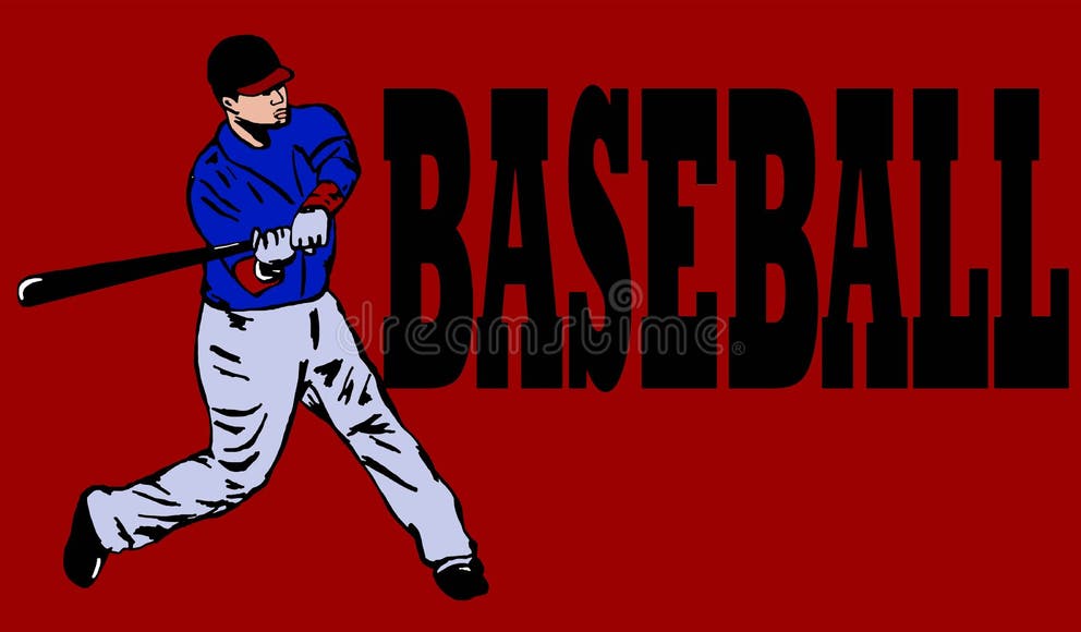 Baseball header stock illustration. Illustration of beater - 48136785
