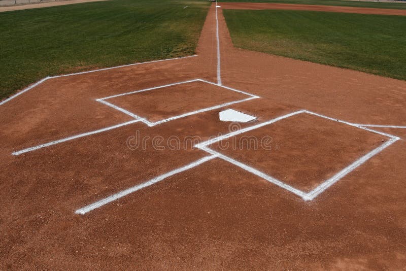 The Batters Box stock image. Image of plate, square, home - 4678557
