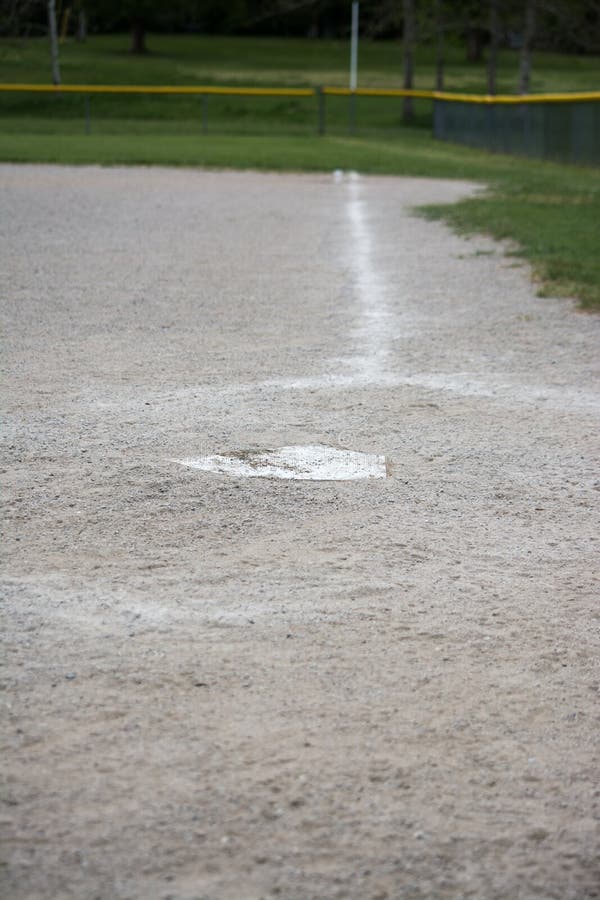 Baseball home plate stock image. Image of pastime, home - 93767315