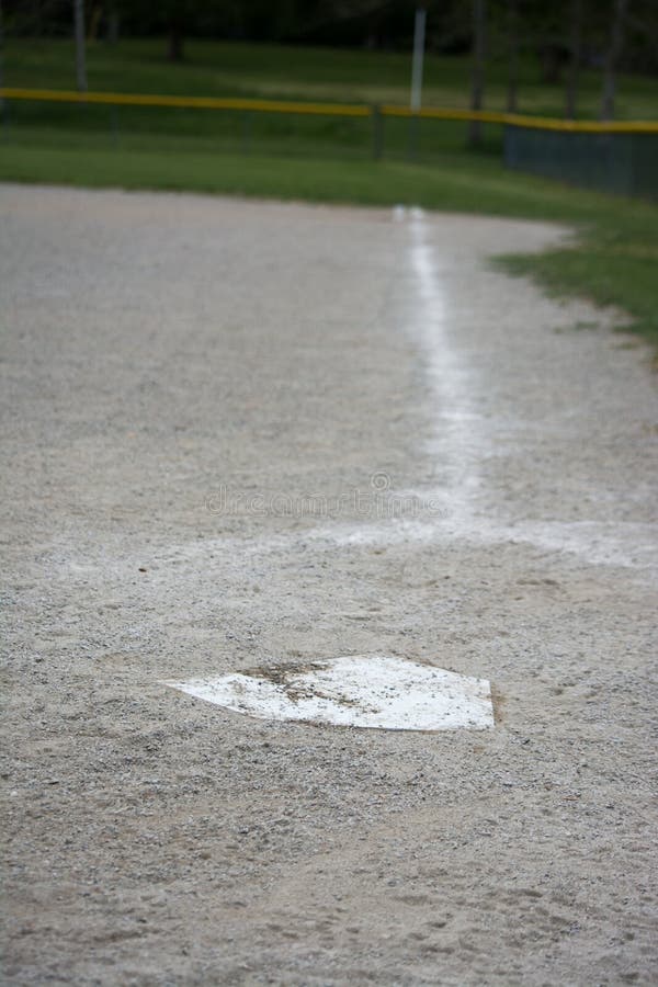 Baseball home plate stock image. Image of base, team - 93767335