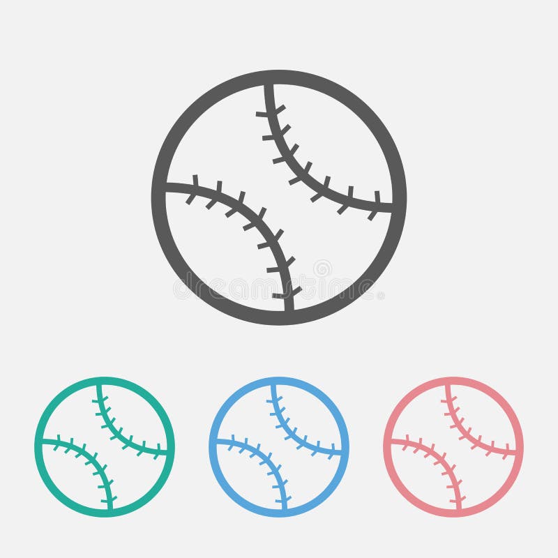 Icon Softball Stock Illustrations – 11,512 Icon Softball Stock ...