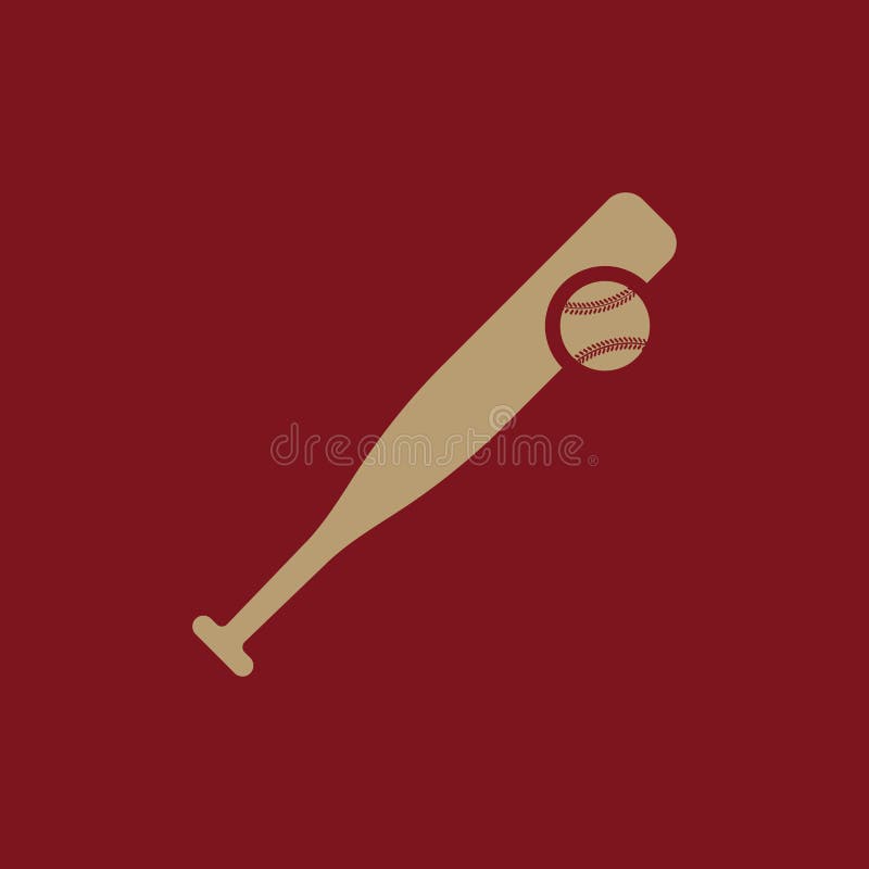 Baseball icon. Game symbol stock vector. Illustration of seal - 79728466
