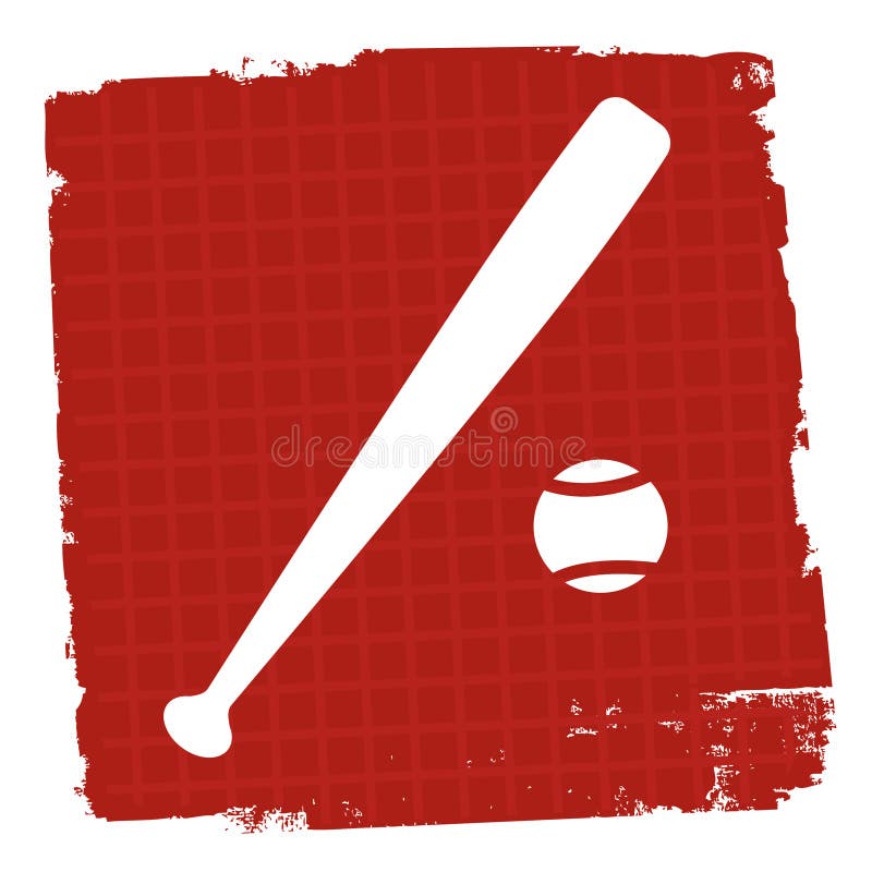 Baseball Icon Represents Team Sport and Ballgame Stock Illustration ...