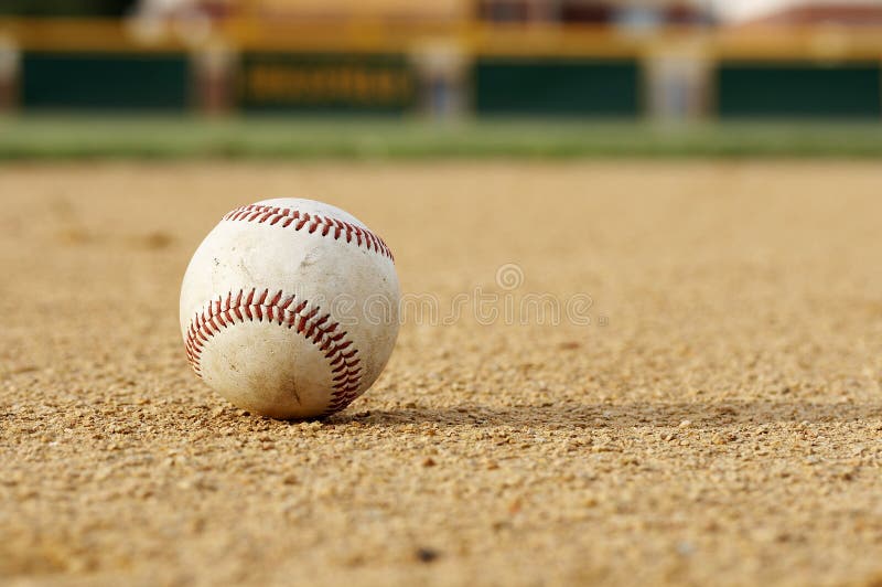 Baseball infield stock photo. Image of seam, spring, infield - 7282304