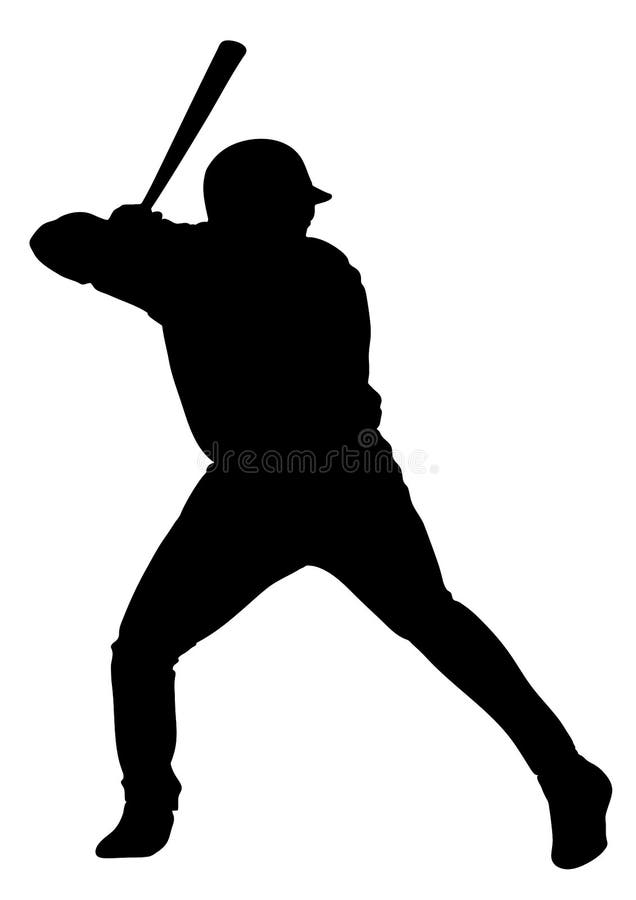 Baseball - isolated man stock vector. Illustration of competitive - 1872477