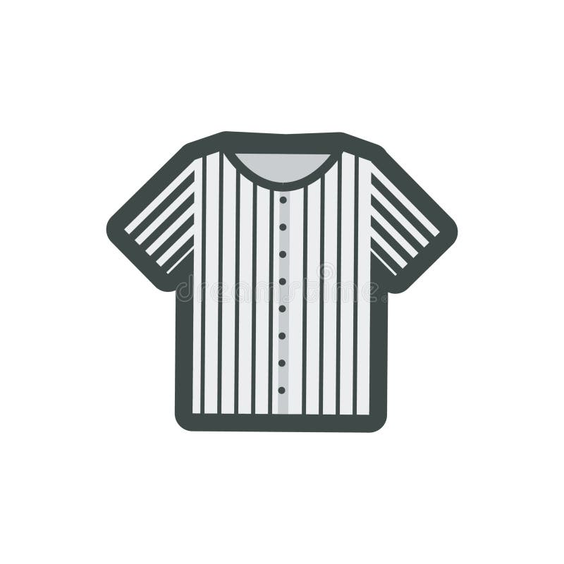 Baseball Jersey. Vector Illustration Decorative Design Stock Vector ...