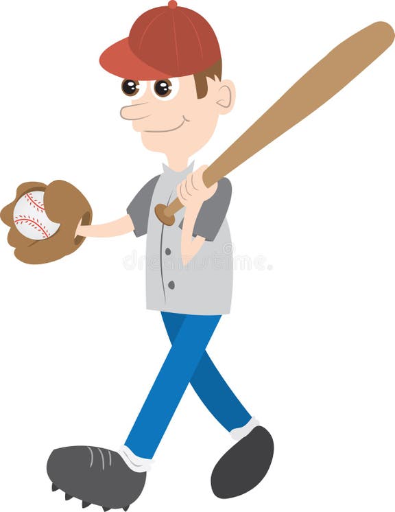 Baseball Kid stock vector. Illustration of team, isolated - 23418038