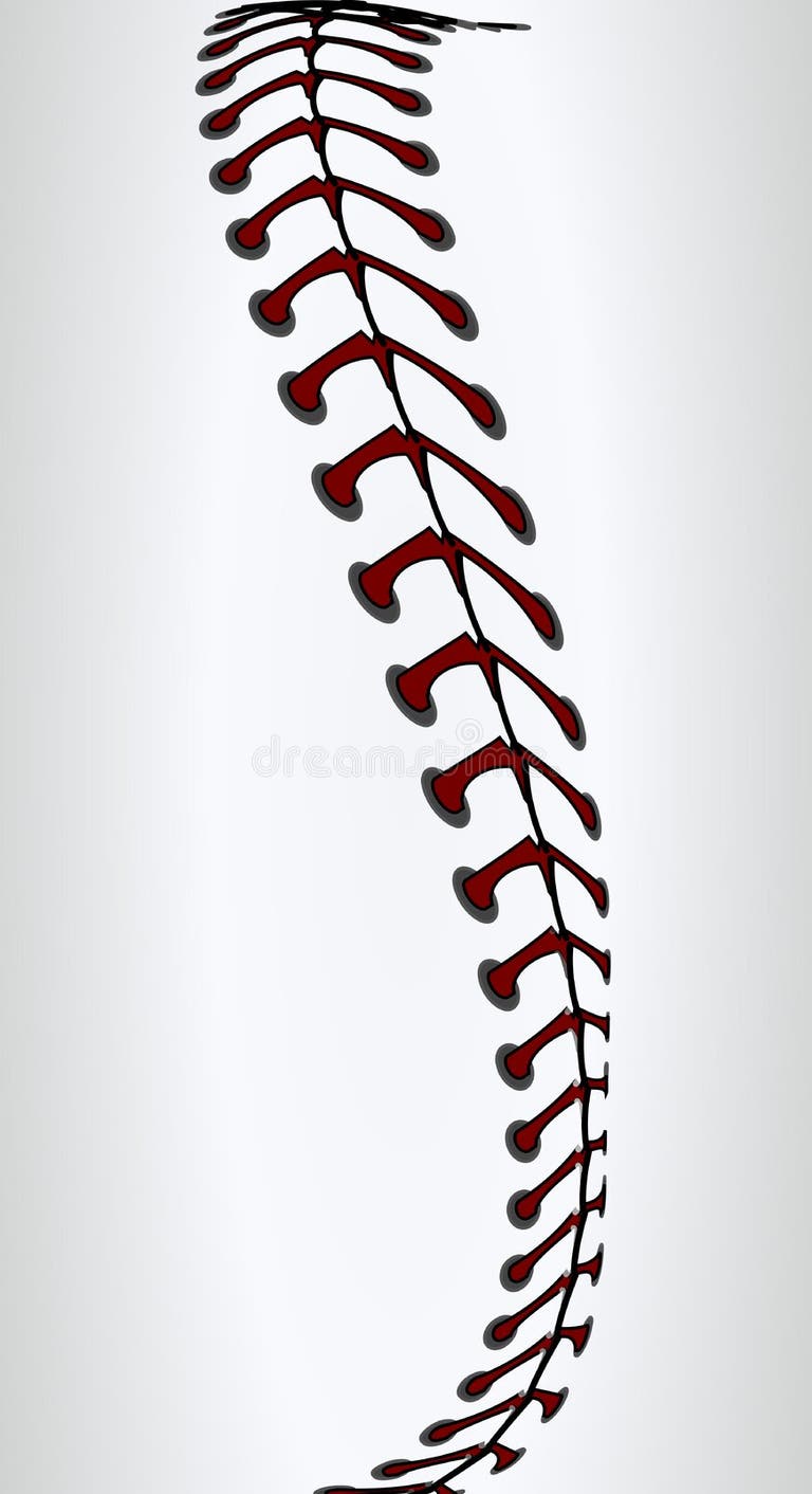 Softball Laces Stock Illustrations – 761 Softball Laces Stock ...