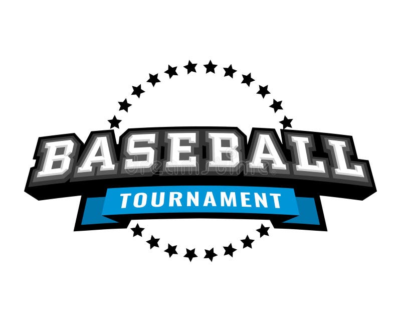 Baseball logo, emblem. stock illustration. Illustration of player ...