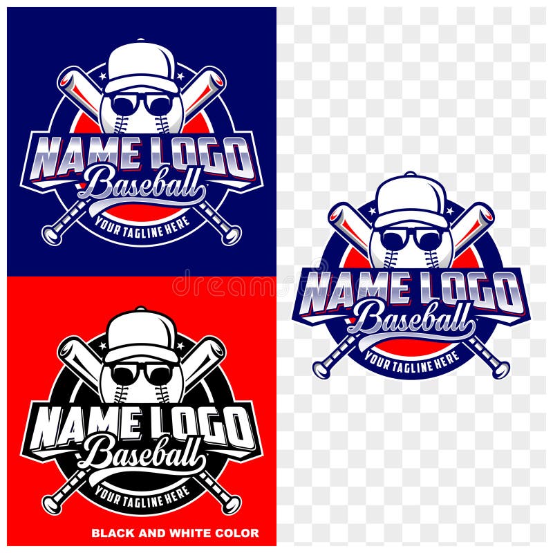 Baseball Logo Sport Design Template. Baseball Sport Emblem Vector ...