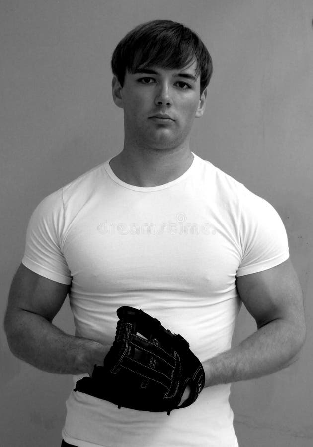 Baseball Man stock image. Image of fashionable, model - 11206969