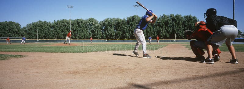 Baseball Match stock photo. Image of ground, athlete - 29661466