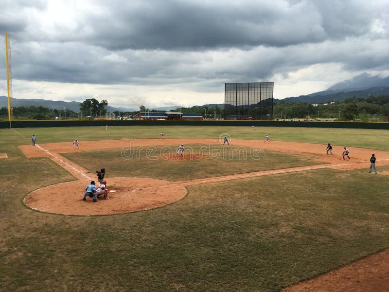 Baseball Match in Papua, Indonesia Editorial Photography - Image of ...