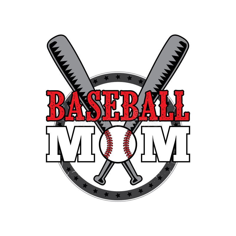 Baseball Mom. Best for Print Design. C Stock Illustration ...