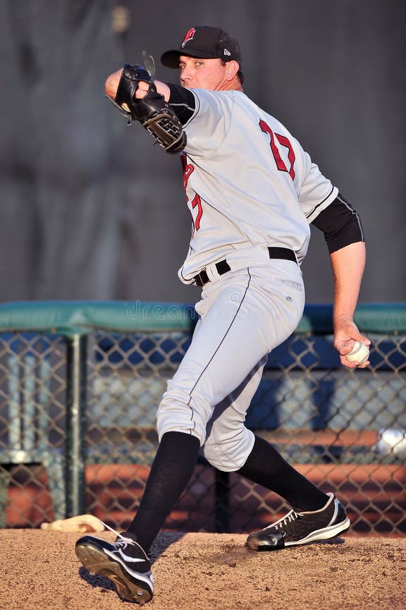 Baseball pitcher - bullpen editorial stock image. Image of player ...