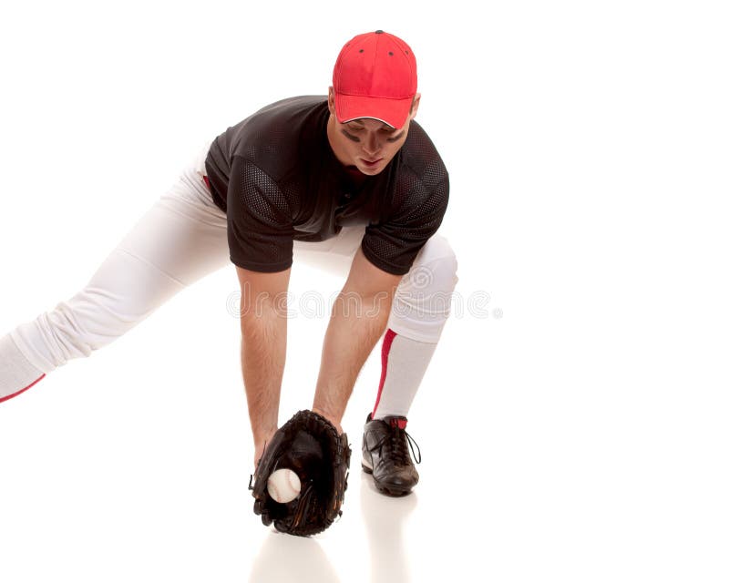 Baseball Player stock image. Image of white, player, ground - 17917767