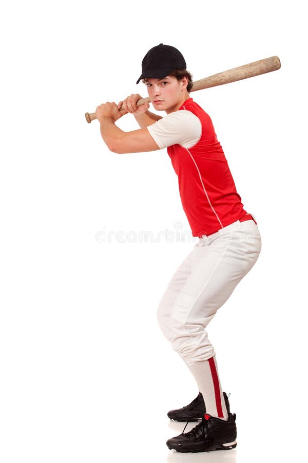 Baseball Player stock image. Image of white, adult, shot - 22253911