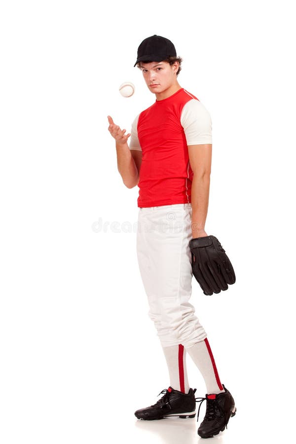 Baseball Player stock photo. Image of throwing, shot - 22253978