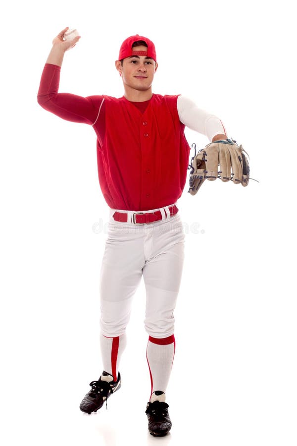 Baseball Player stock image. Image of full, fielding - 26921139